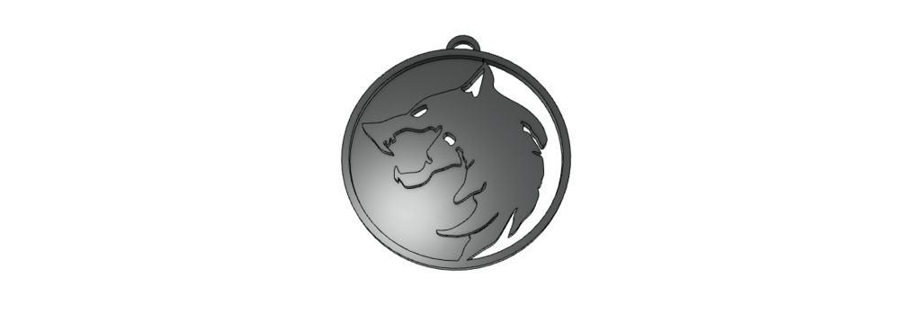 Free 3D file Witcher Necklace and or Pedant, The Witcher, Witcher Wolf ...