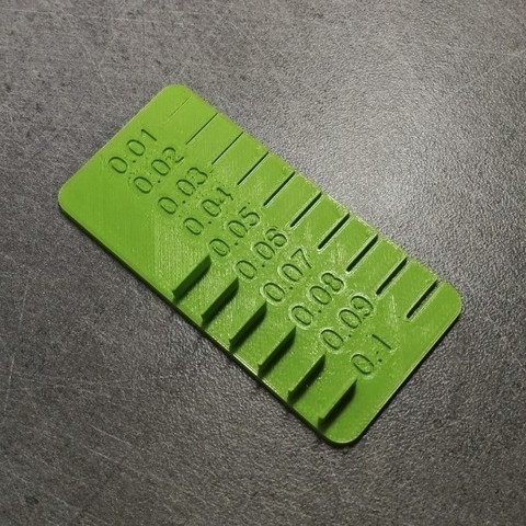 Download free STL file Calibration de votre imprimante • 3D printable ...