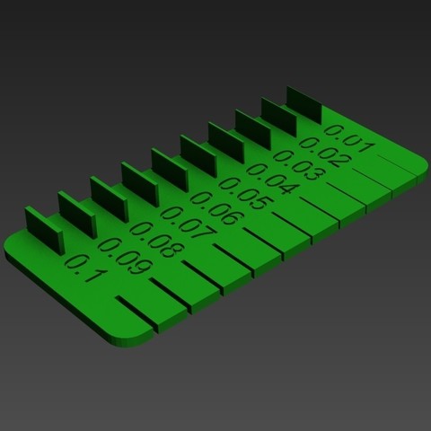 Download free STL file Calibration de votre imprimante • 3D printable ...