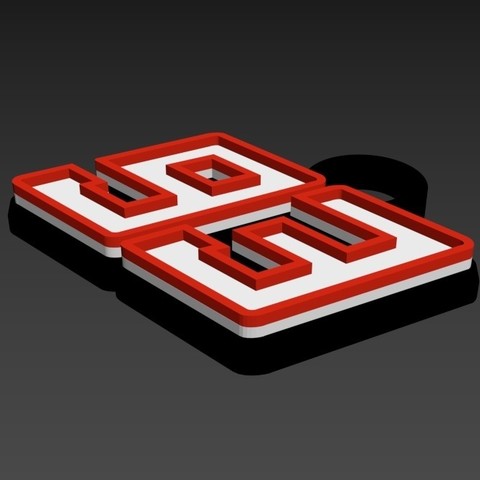 Download free STL files Keychain 93 / keychain 93 ・ Cults