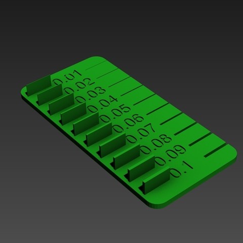 Download free STL file Calibration de votre imprimante • 3D printable ...