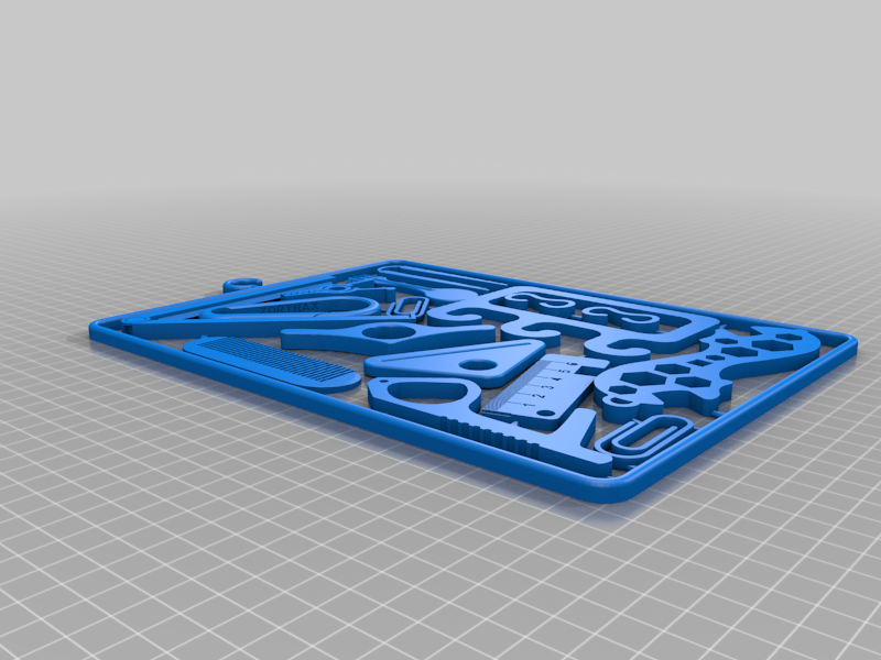 Free STL file Utility Sheet・3D printing model to download・Cults