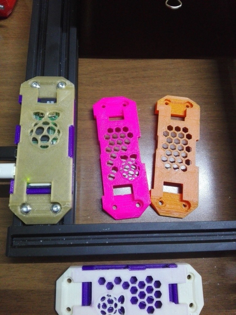 Free STL file raspberry pi zero case box for 2040 extrusion profile ...