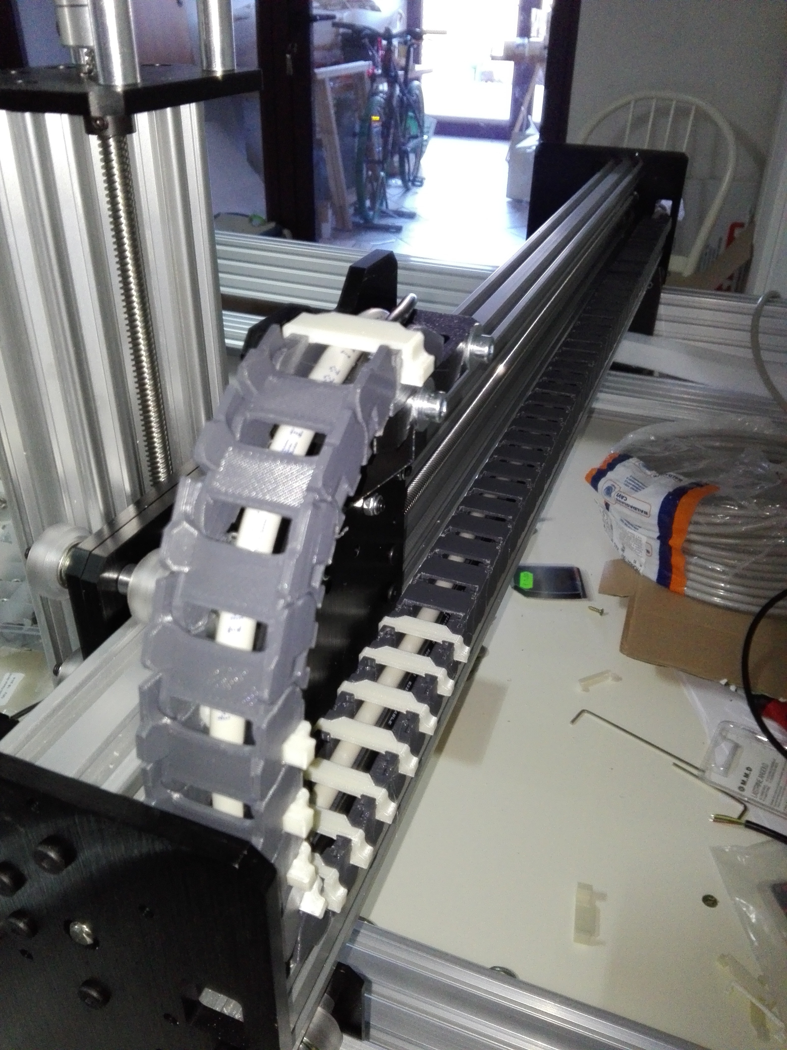 Free STL file drag chain 11x20 for 20mm slot extrusion , workbee X axis ...