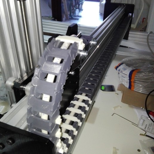 Download free STL file drag chain 11x20 for 20mm slot extrusion ...