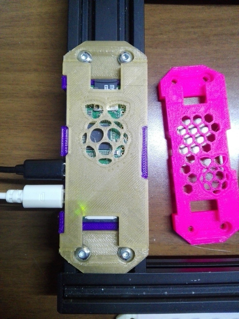 Free STL file raspberry pi zero case box for 2040 extrusion profile ...