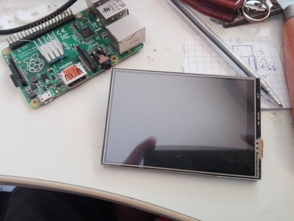 Free STL file octoprint touchUI case for cr10 lcd 3.5・3D printer design ...