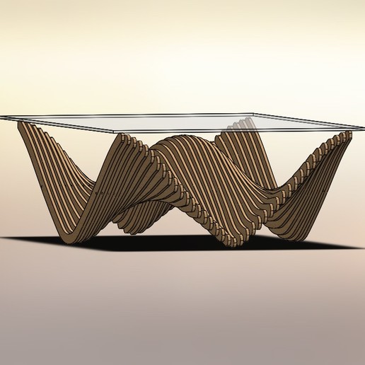 Download STL file Parametric Table V • 3D print template ・ Cults