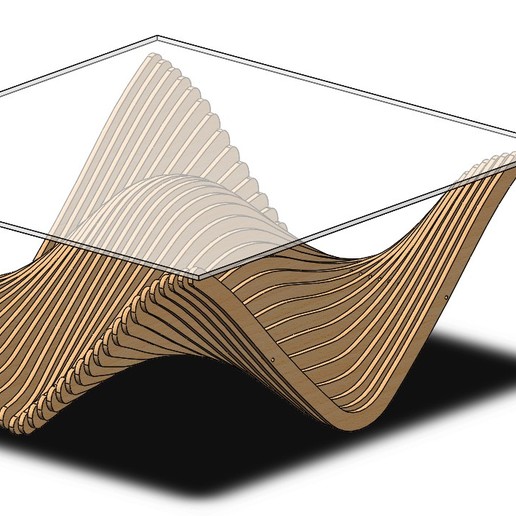 Download STL file Parametric Table V • 3D print template ・ Cults