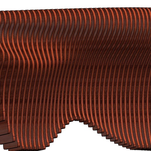 Download STL file Recepion Parametric V • 3D print object ・ Cults