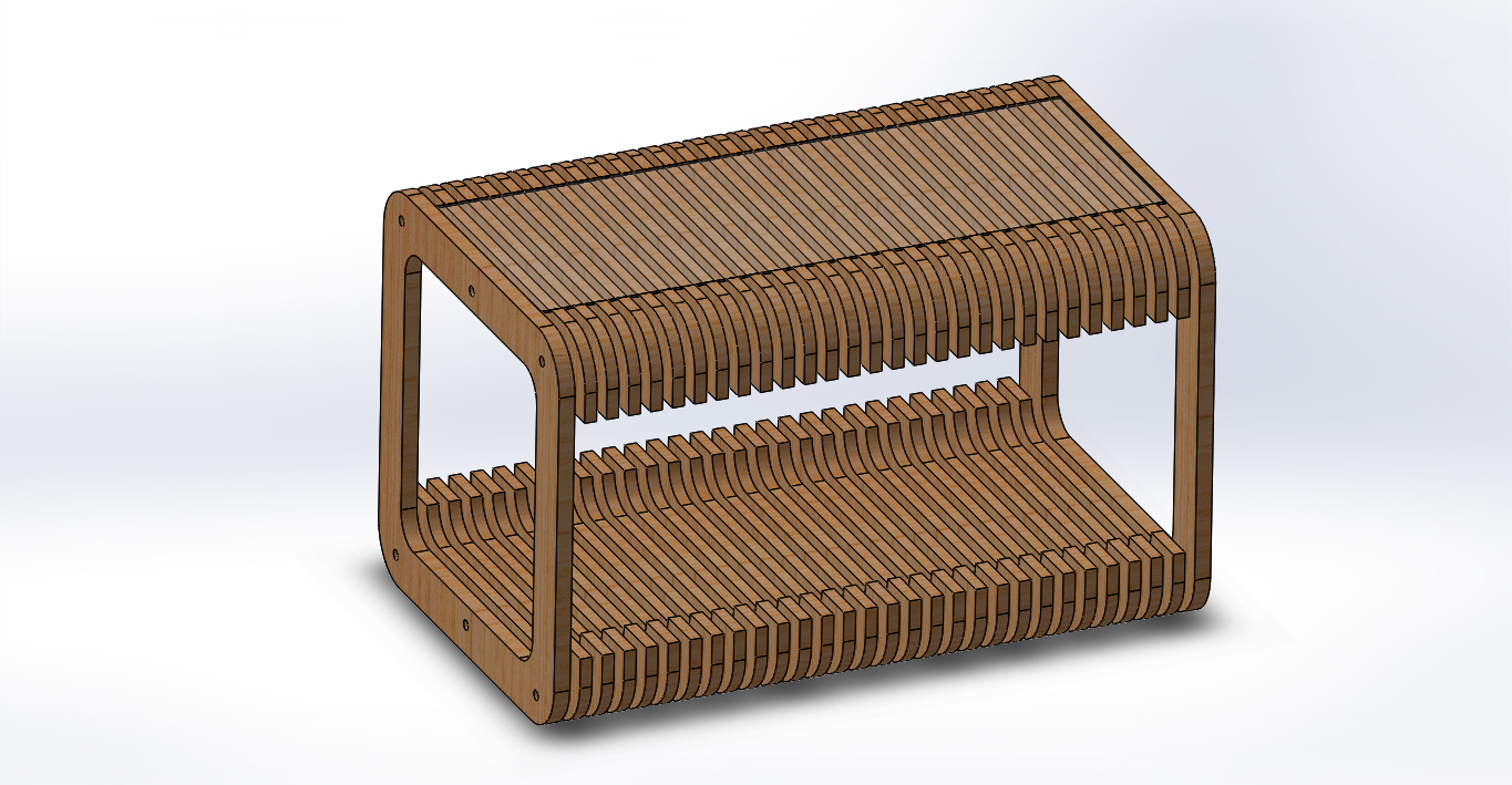 3D file parametric table simple・3D printing design to download・Cults