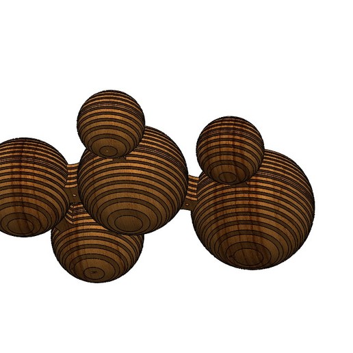 Download STL file Parametric Chandeliers • 3D printer design ・ Cults