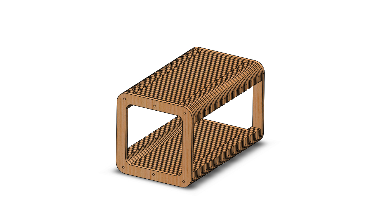 3D file parametric table simple・3D printing design to download・Cults