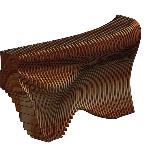 Download STL file Recepion Parametric V • 3D print object ・ Cults