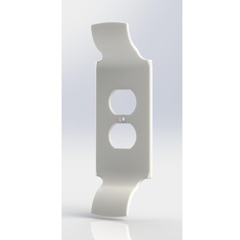Download 3D printing files Outlet Cover Wrap ・ Cults