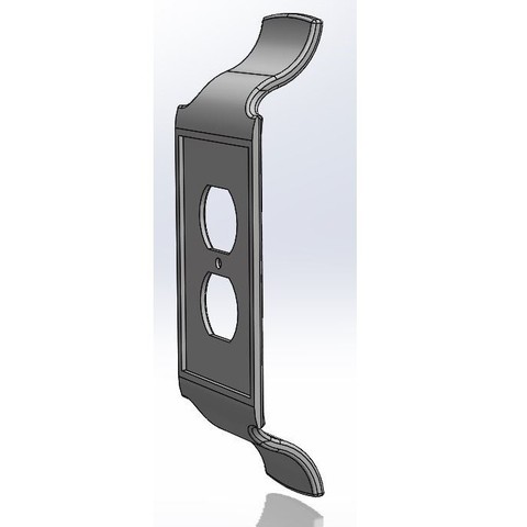 Download 3D printing files Outlet Cover Wrap ・ Cults