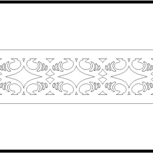 Download STL 6 rings in dxf and eps ・ Cults