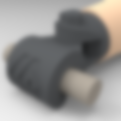 Download free STL file Prosthetic hand terminal device - for cycling ...