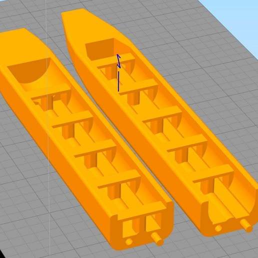 Download free STL file Dragon Boat • 3D print design ・ Cults