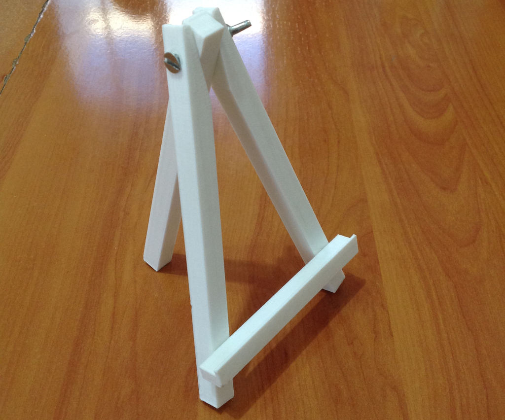 3D file mini caballete, easel・3D printing template to download・Cults