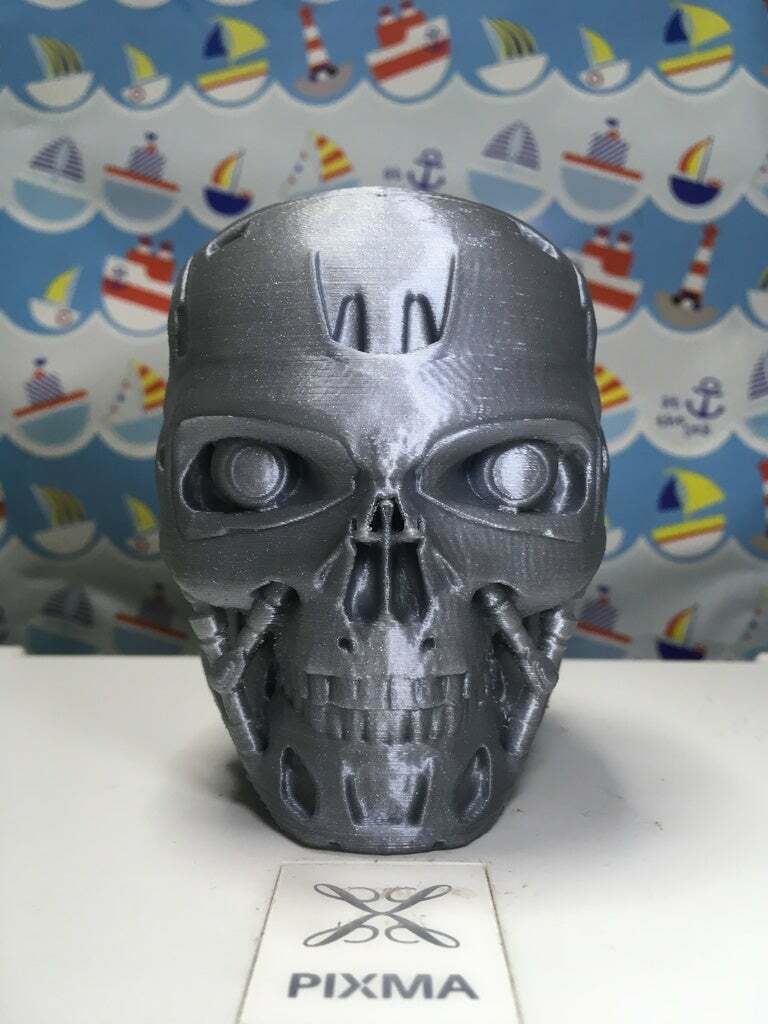 Archivo STL gratis T800 Terminator EndoSkull・Modelo para descargar y ...