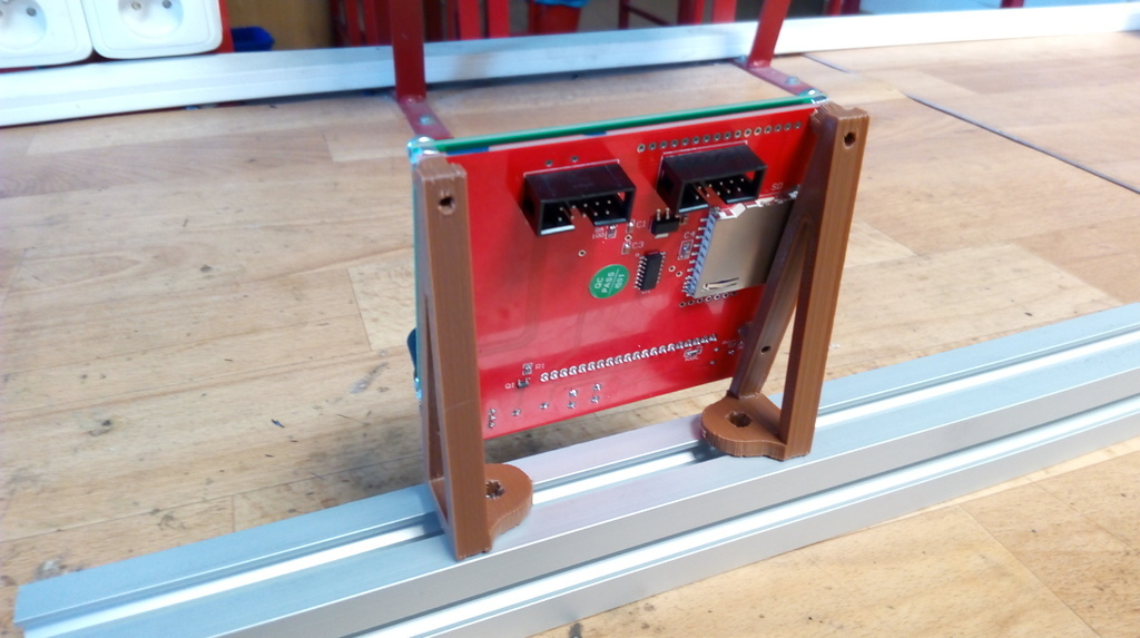 Free STL file Reprap discount full graphic smart controler mount 🔧・3D ...