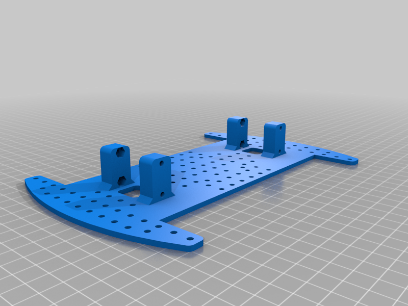 Free STL file 4WD small robot car body・3D print design to download・Cults