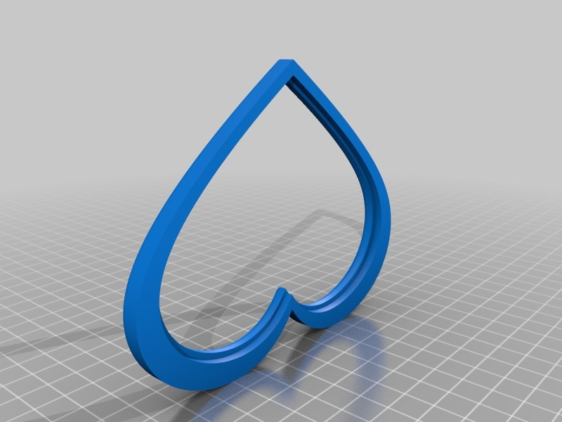 Free 3D file Heart Photoframe 💜・3D printer design to download・Cults