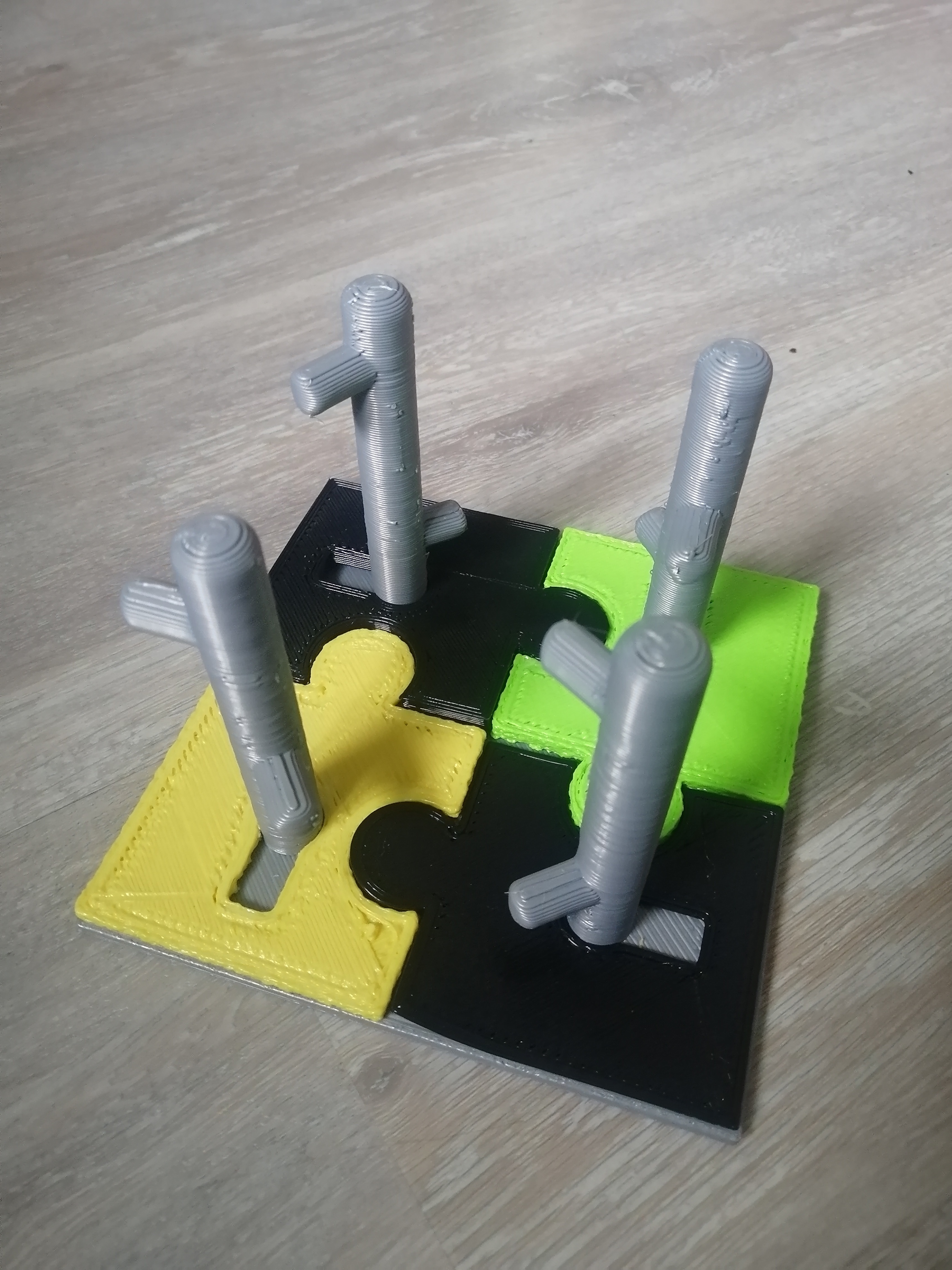 Free STL file Montessori Inspiration 3D Puzzle・3D printer design to ...