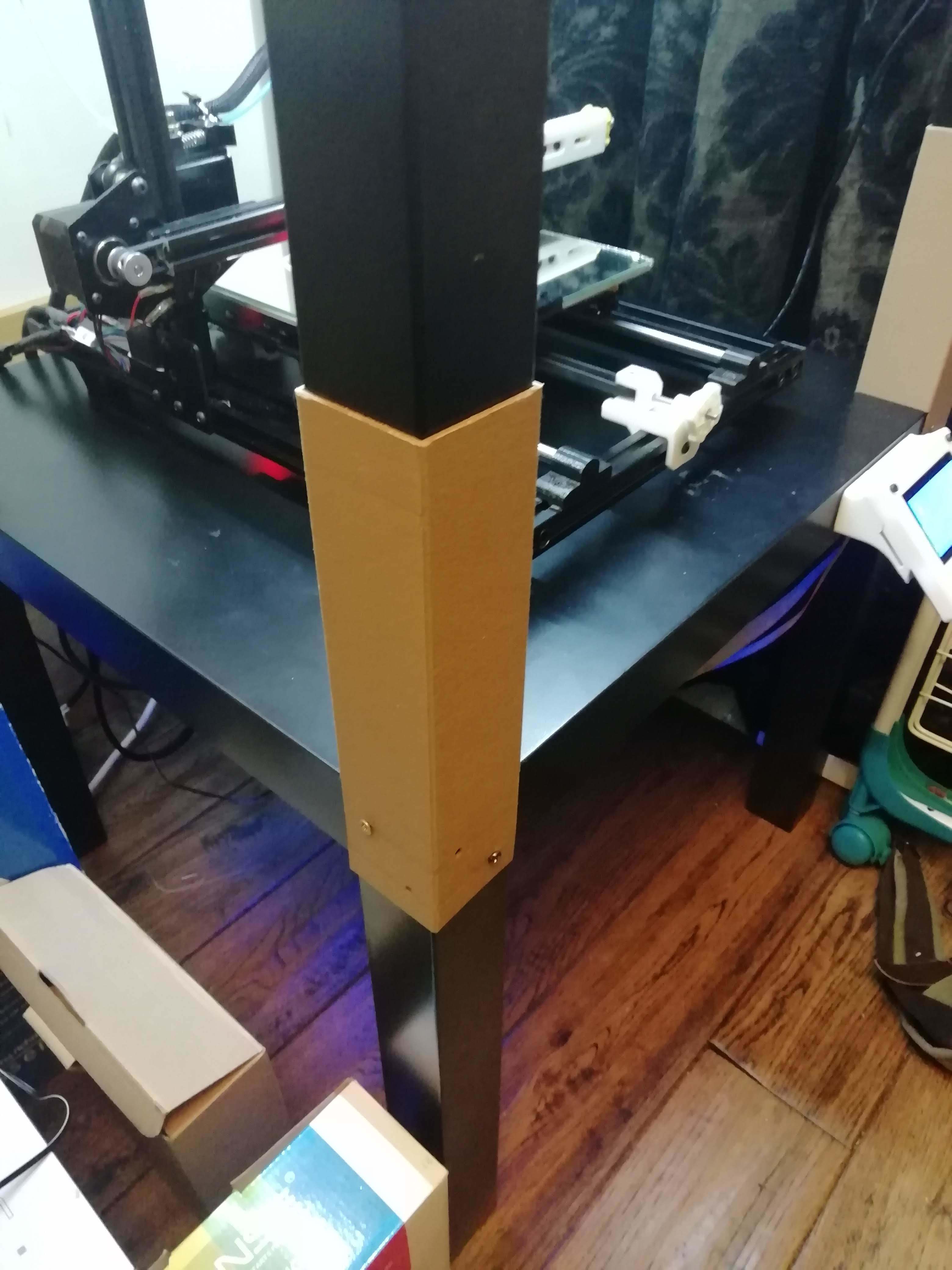 Free STL file Lack Table Riser 🔧・3D printer design to download・Cults