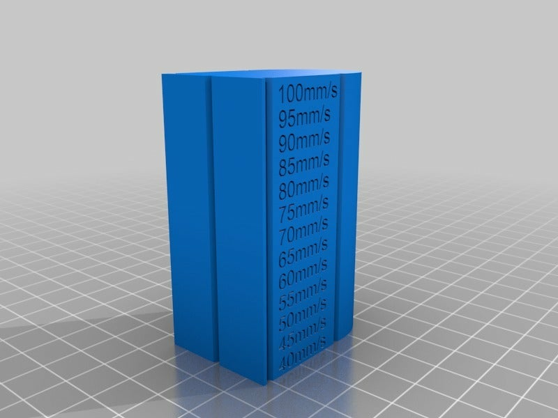 Free STL file Speed test・3D printer design to download・Cults