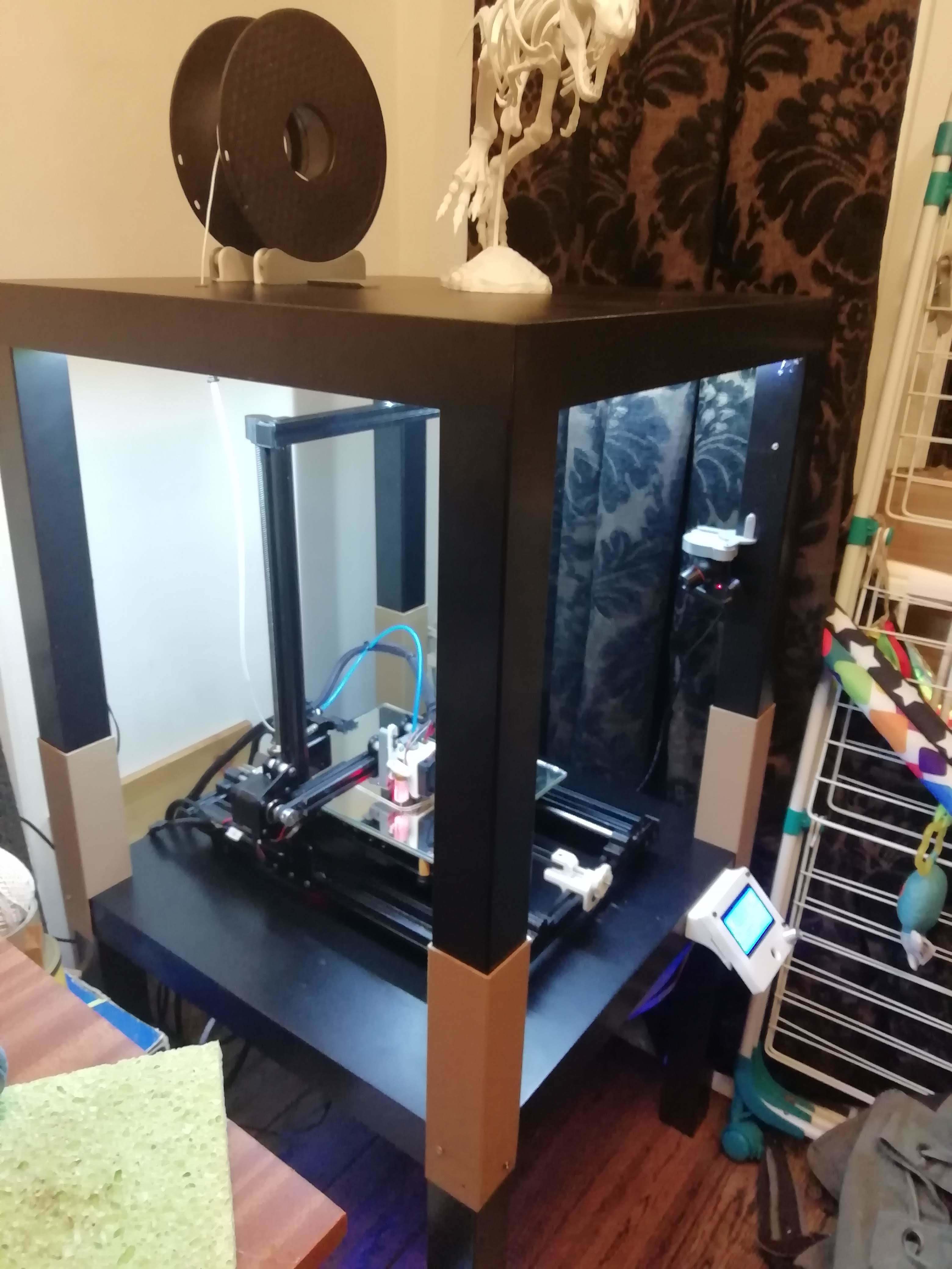 Free STL file Lack Table Riser 🔧・3D printer design to download・Cults