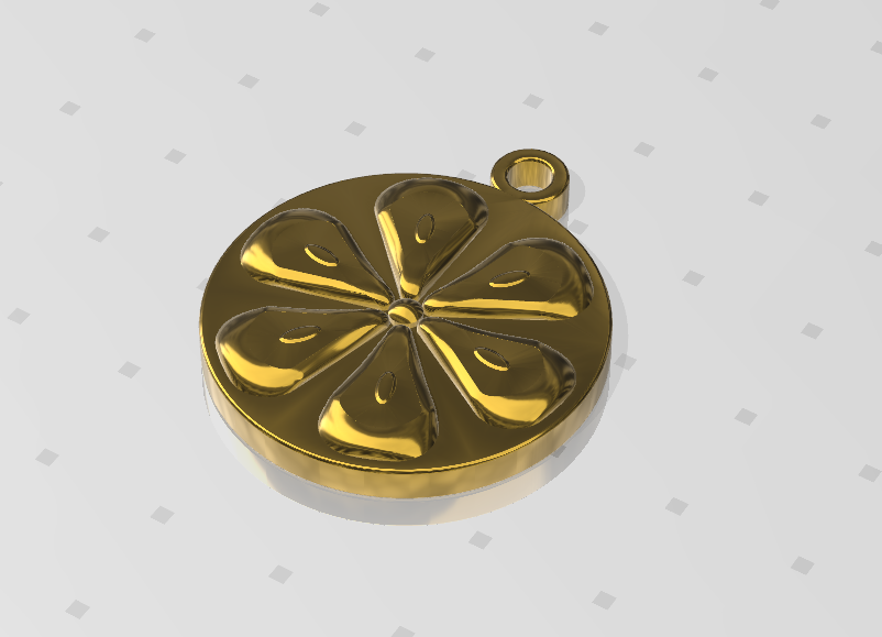 STL file KEYCHAIN Cute Flower・3D print design to download・Cults