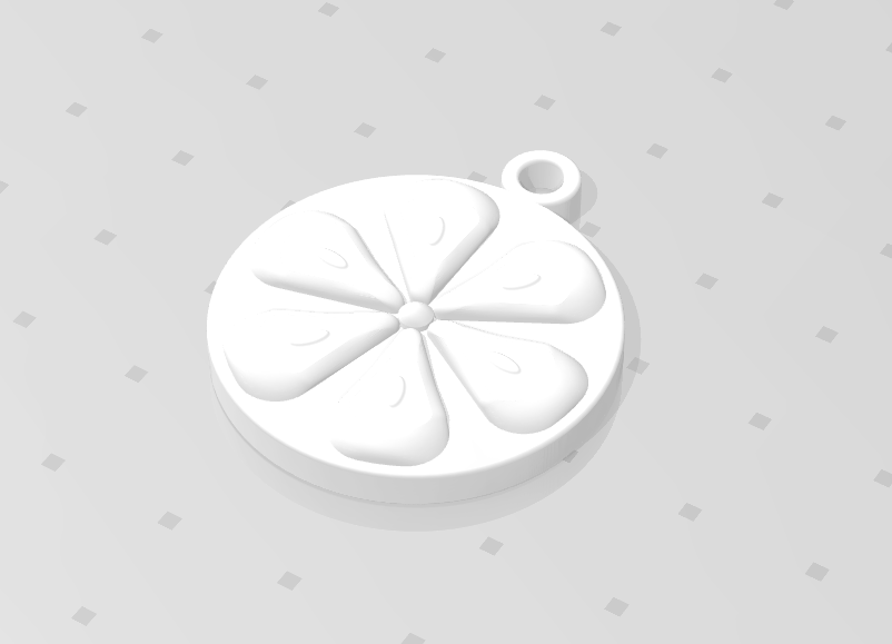 STL file KEYCHAIN Cute Flower・3D print design to download・Cults