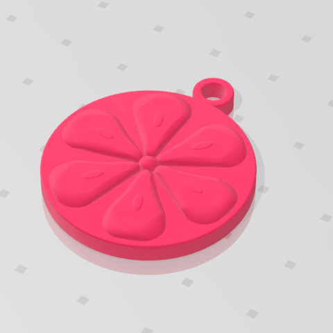 Download STL file KEYCHAIN Cute Flower • 3D printer object ・ Cults