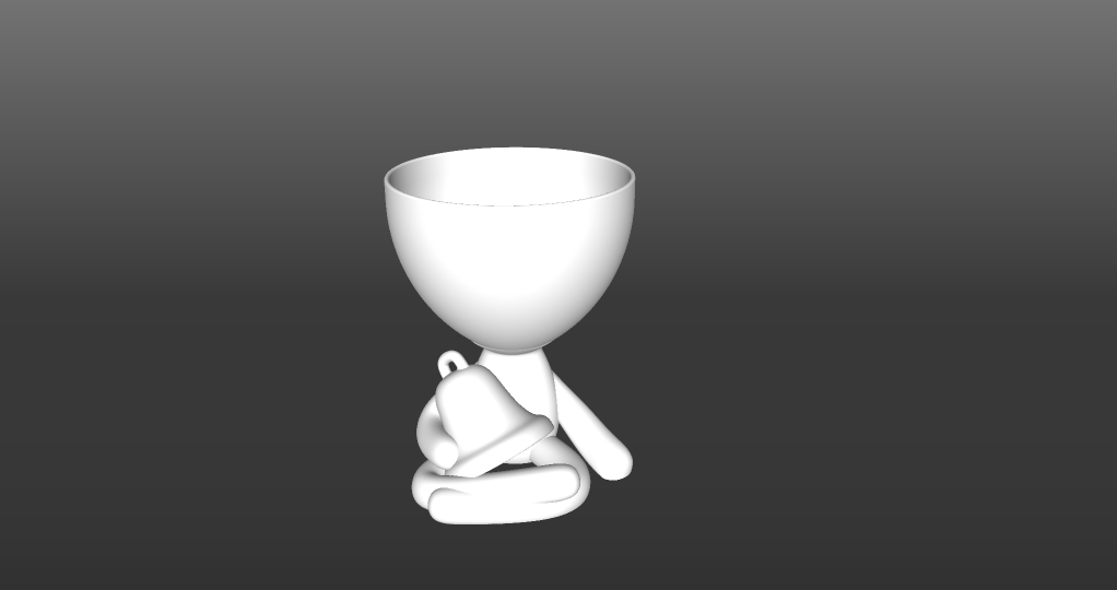 STL file Robert Planter Christmas 🪴・3D printable model to download・Cults