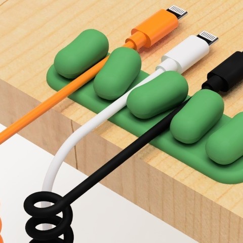 Download free STL file USB cable holder (mame series) ・ Cults