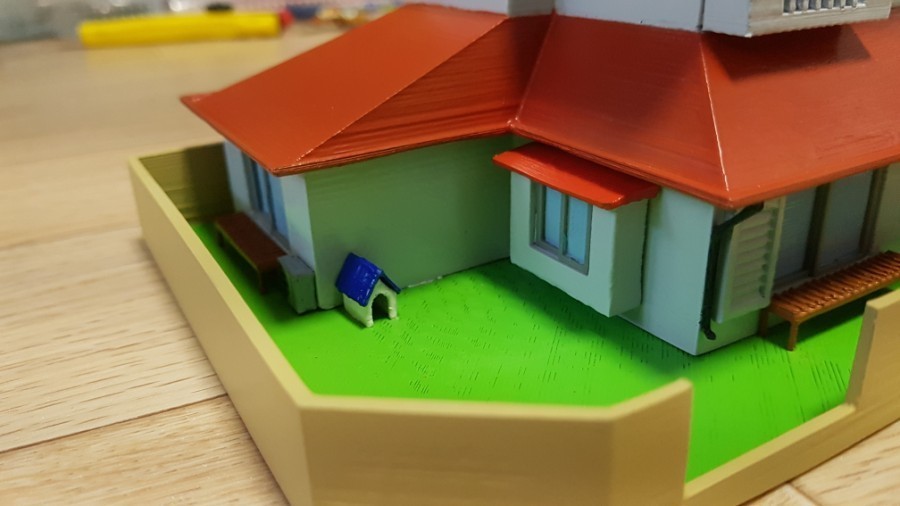 3D file House of Crayon Shin-Chan / 짱구네 집 /さいづち家 🏠・3D printable model ...