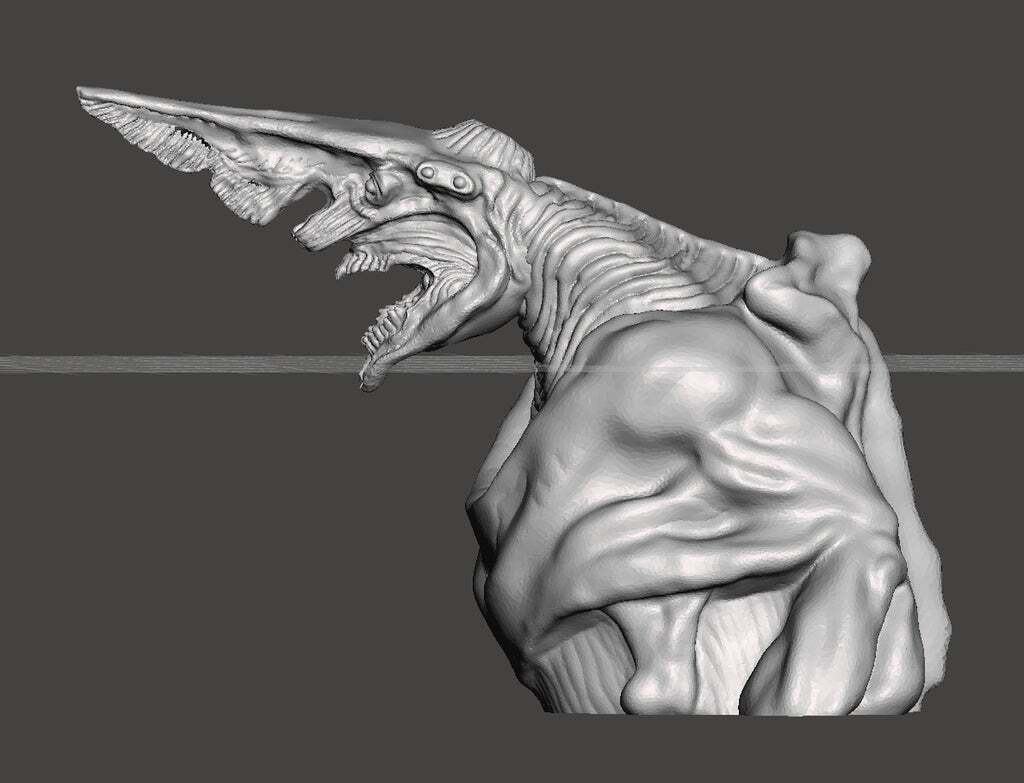 Free STL file KAIJU from Pacific Rim 👹・3D printer model to download・Cults