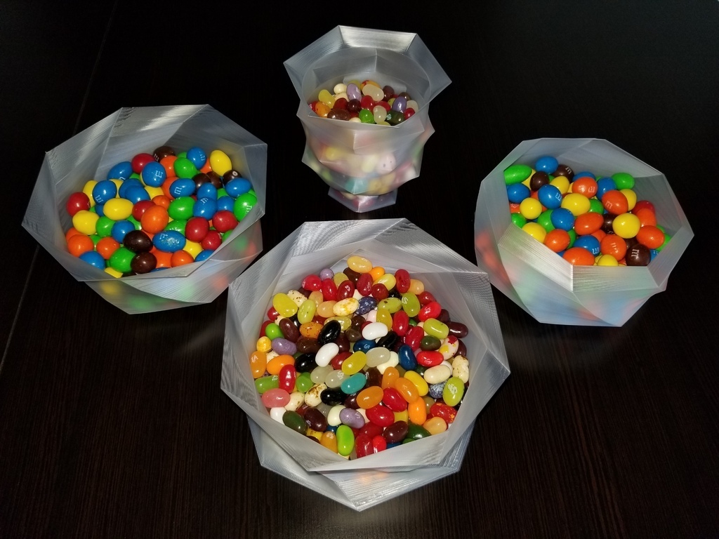 Free 3D file Candy Dish Set・3D printer model to download・Cults