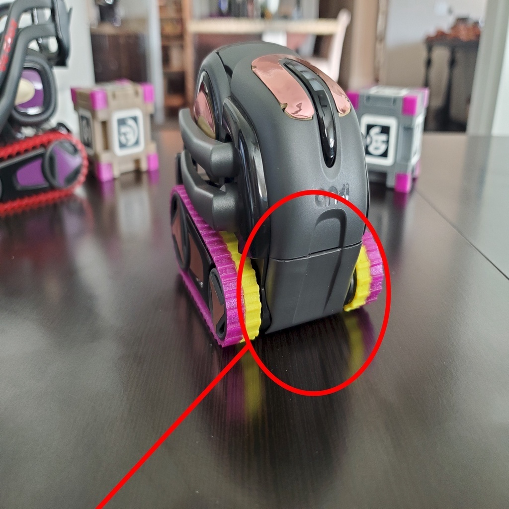 Free 3D file Anki Vector Replacement Butt Plate・Model to download and 3D print・Cults