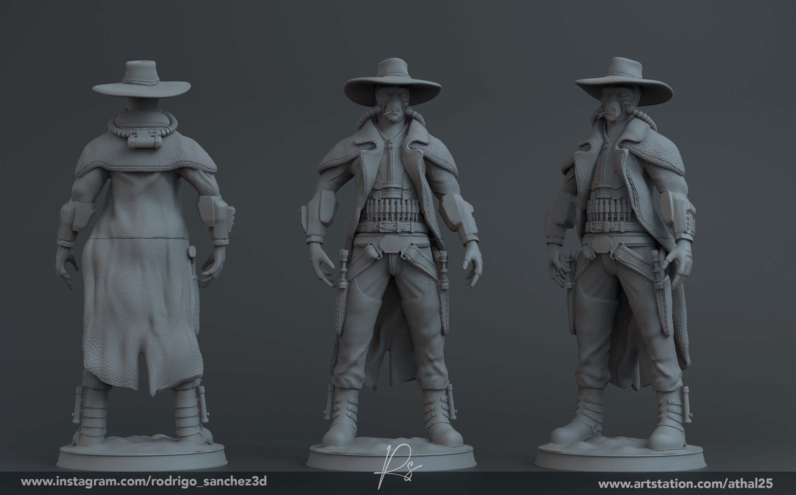 3D file Cad Bane 🦸・3D printable model to download・Cults