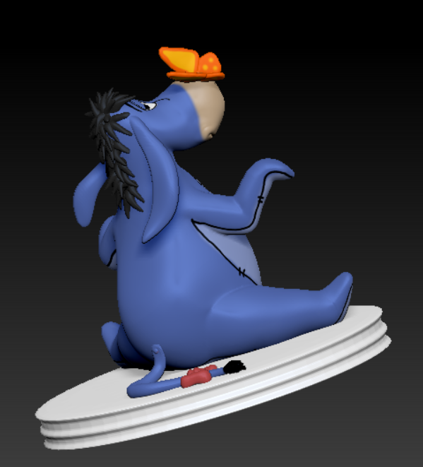 STL file Eeyore 👽・3D printer design to download・Cults