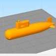 Download 3D printing models NUCLEAR SUBMARINE KEY CHAIN ・ Cults