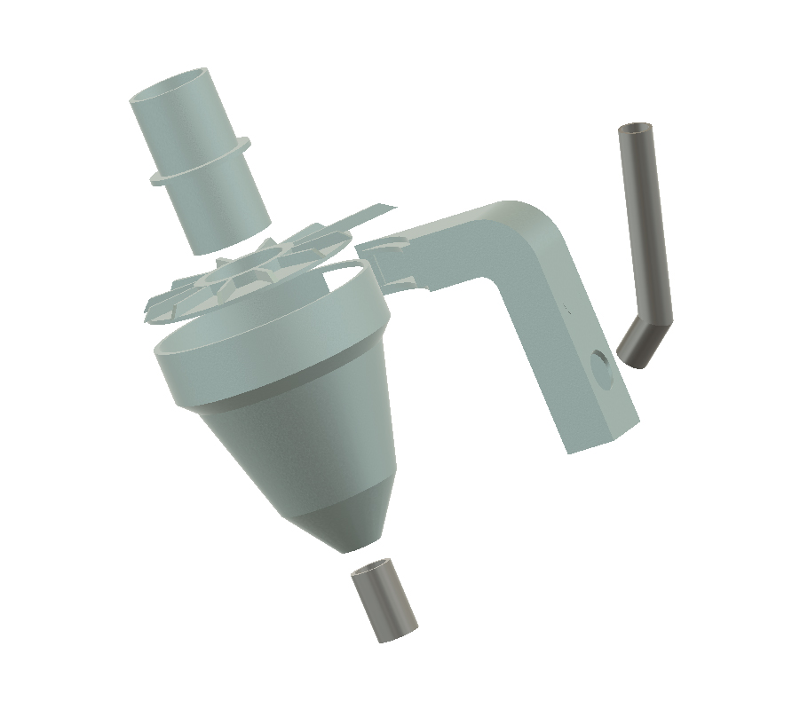 Download STL file Preheater Dust Cyclone • 3D print design ・ Cults