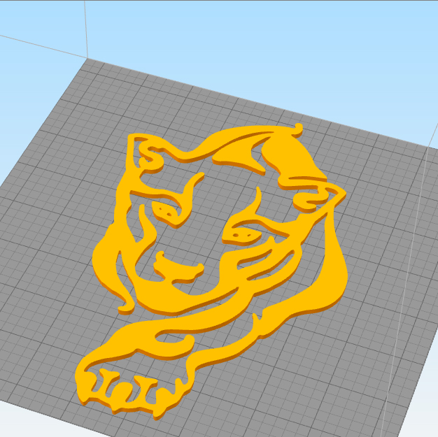 STL file Tiger wall art・3D printable model to download・Cults
