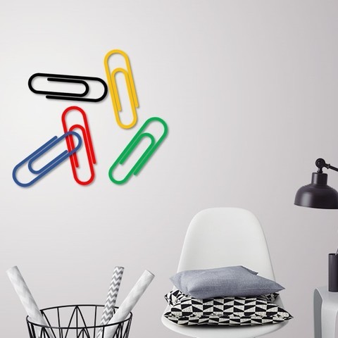Download 3D model Paper clip wall decoration ・ Cults