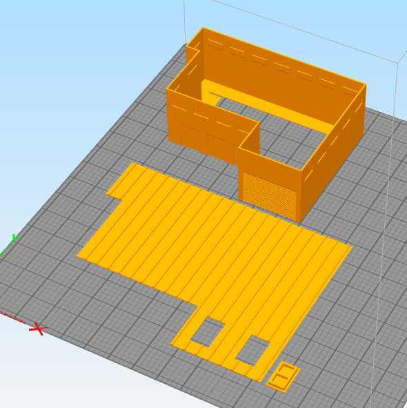 3D file Container Port scale model ( maquette )・3D printing template to ...