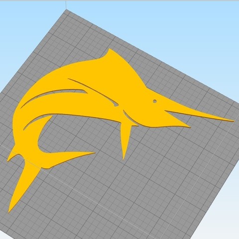 3D printing files Sail fish for wall decoration ・ Cults