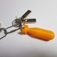 Download 3D printing designs Fallout Nuka bomb container key chain ・ Cults